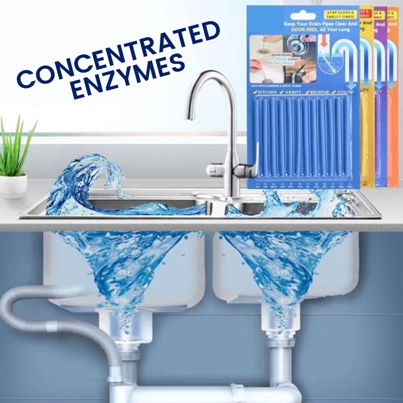 Pipe Cleaning Magic Stick 】 Dredging Decontamination Stick Multi ...