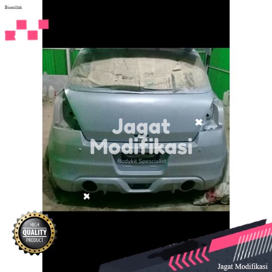 Swift Rear Bodykit Modification Swift Bumper Bodykit Bumper Bodykit ...