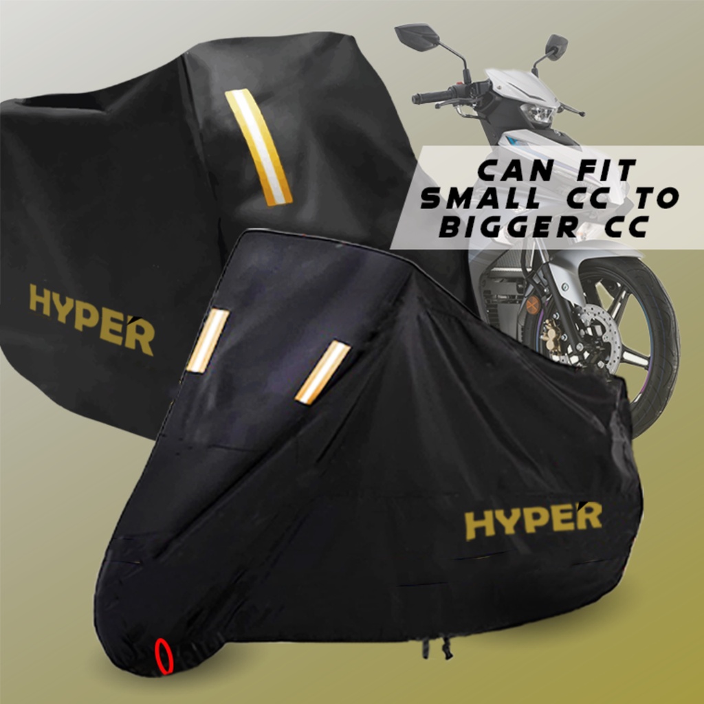 Motorcyclesmall Waterproof Motorcycle Cover Dust UV Outdoor Protection ...
