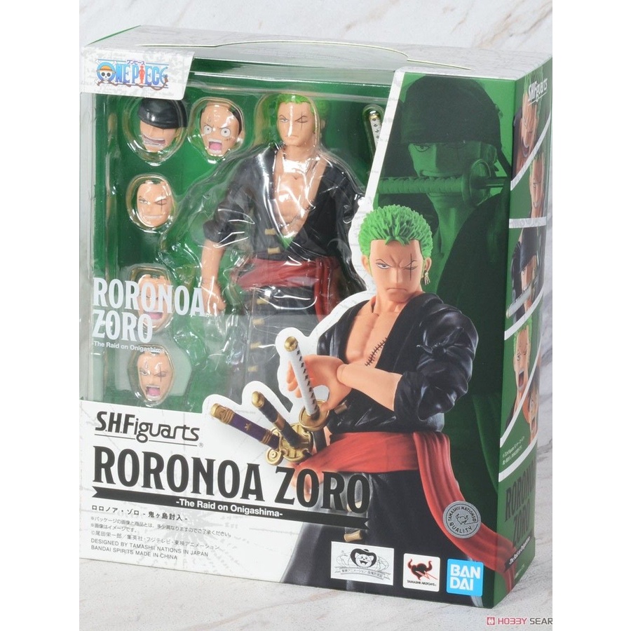 Bandai SHF One Piece One Piece Touch Onishima Ronoa ZORO ZORO | Shopee ...