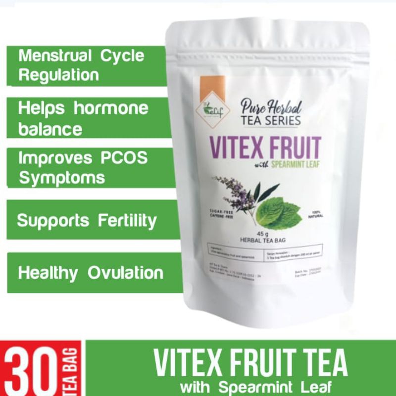 ELIF TEA Vitex Spearmint Tea | PCOS Tea | Teh Promil | Pure Herbal Tea ...