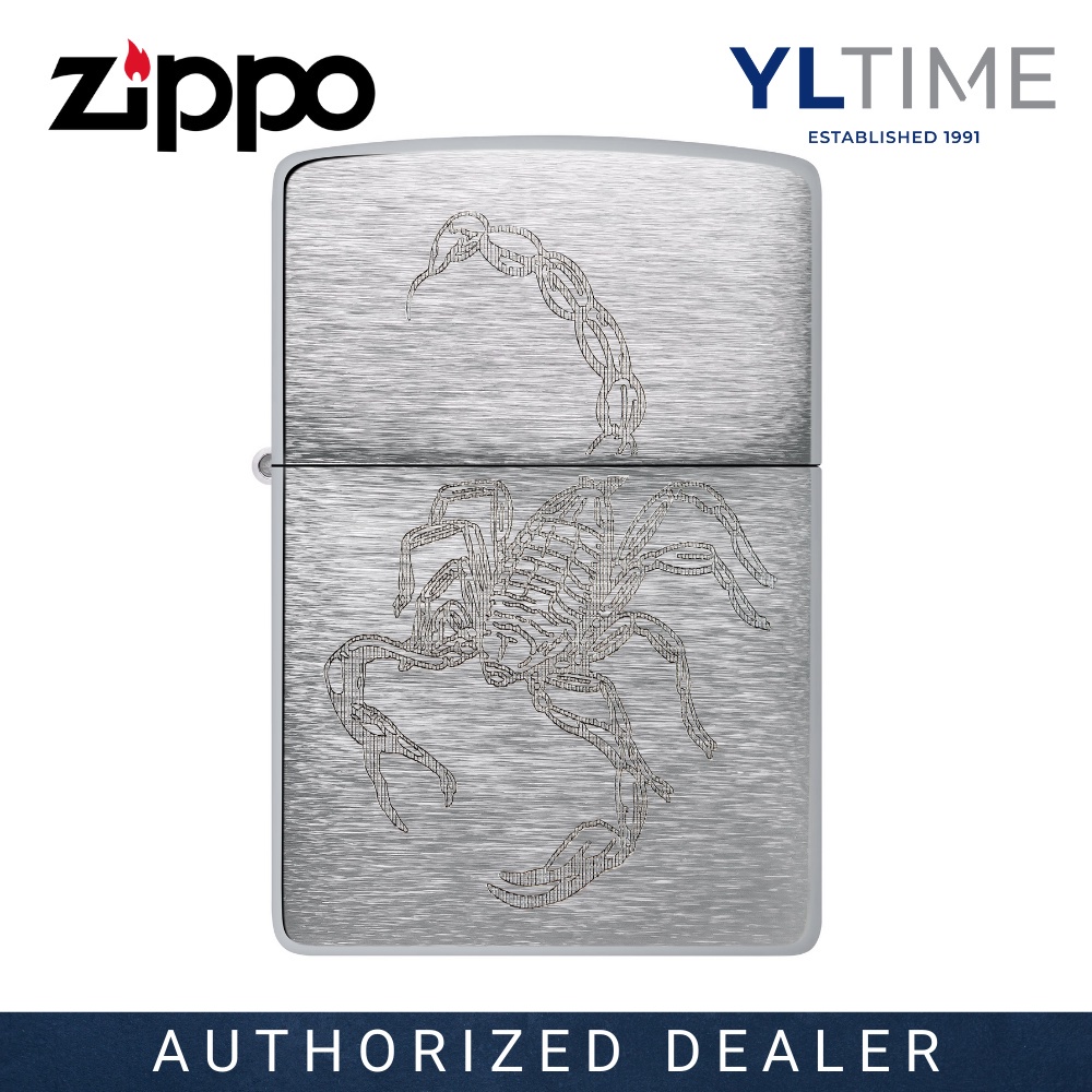 Zippo #48788 Scorpion Design Lighter (100% Original & New) | Shopee ...