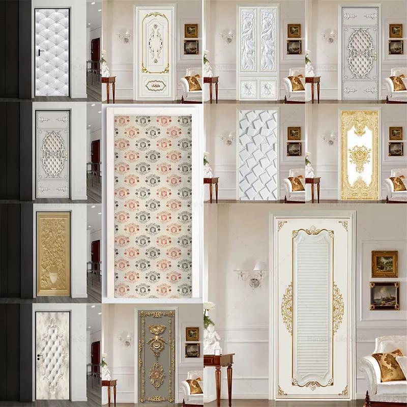 Custom door stickers, English Door Stickers European and American Style ...