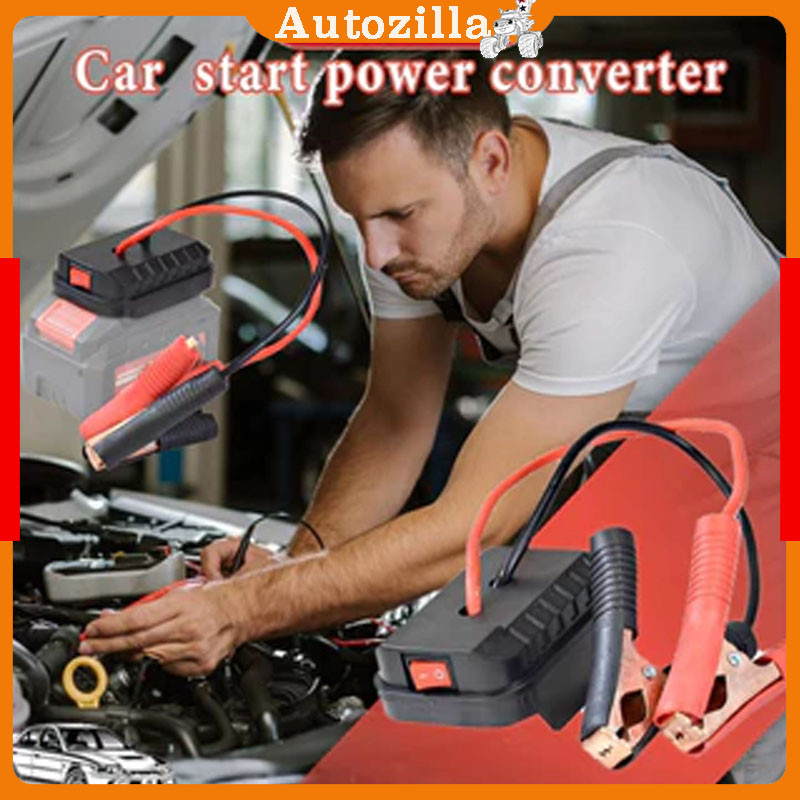 Car Jump Starter Lithium Battery Converter Emergency Start Power Supply ...