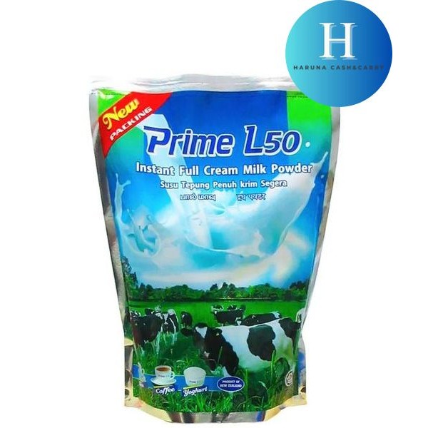 Prime L50 Instant Full Cream Milk Powder 1kg | Shopee Malaysia