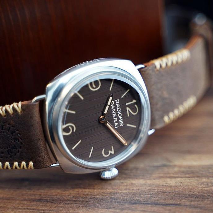 Panerai Panerai Panerai RADIOMIR Brown Surface 45mm Manual Mechanical ...