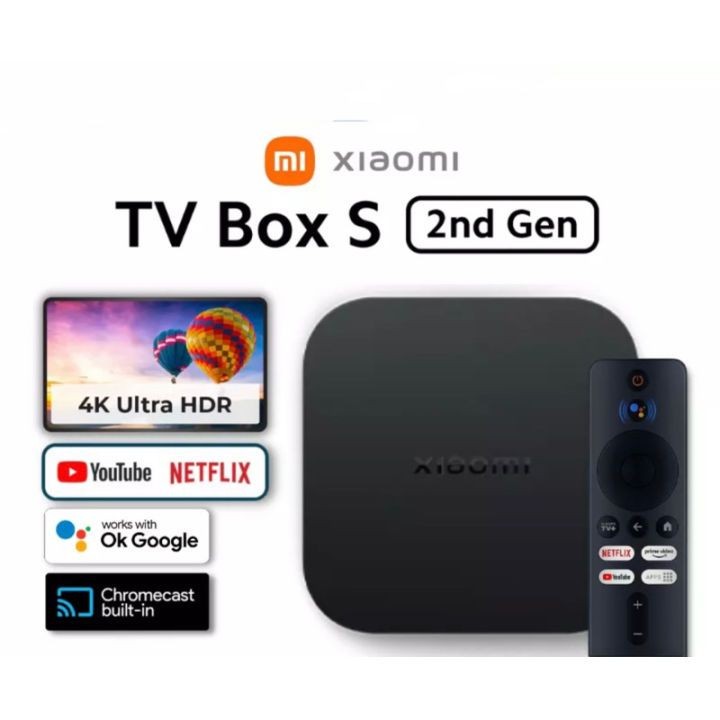 Xiaomi MIBox Original GBOX 16G RAM 256G ROM TVBox Media Box | Shopee ...