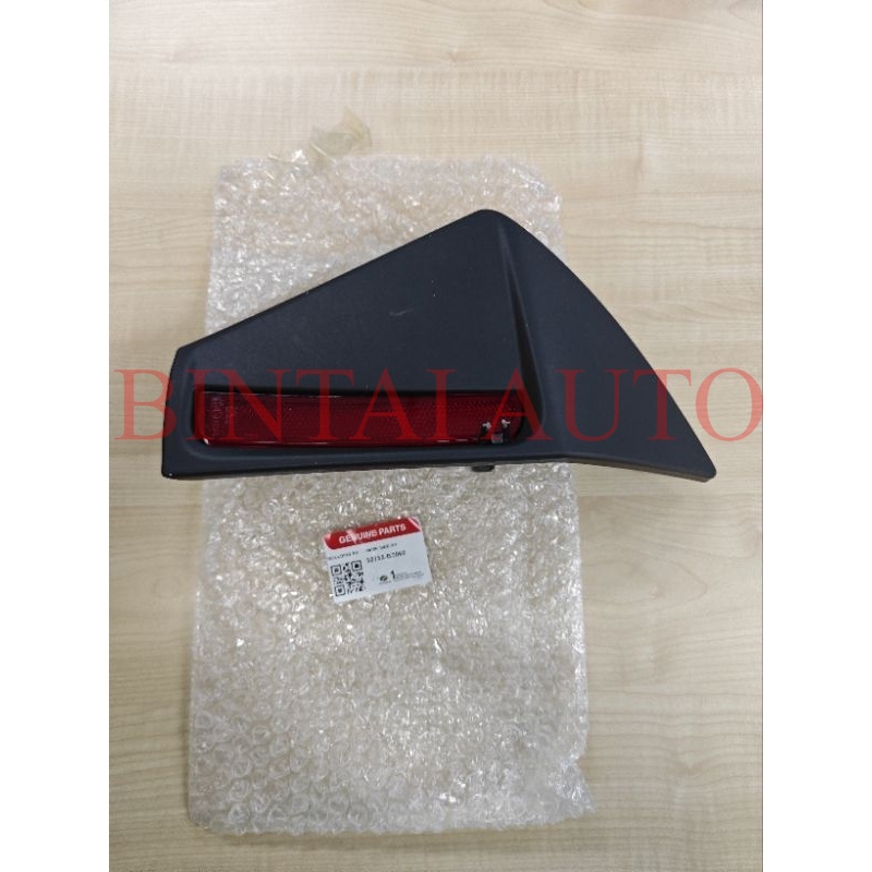 *ORIGINAL PERODUA AXIA 2019 STYLE REAR BUMPER SIDE COVER WITH REFLECTOR ...