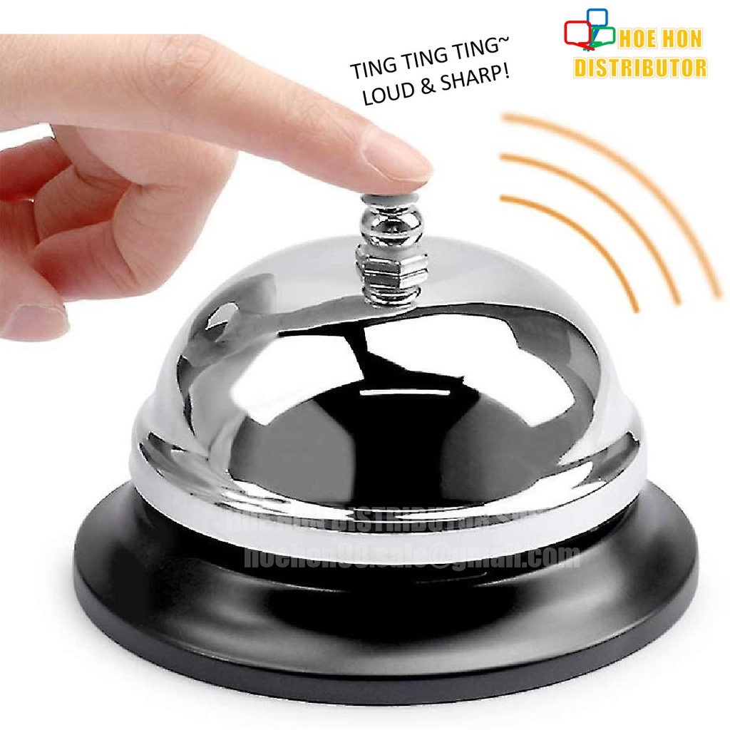 Service Call Bell Medium Size 8.5cm Ting Ting Ting Loud Loud Ringing ...