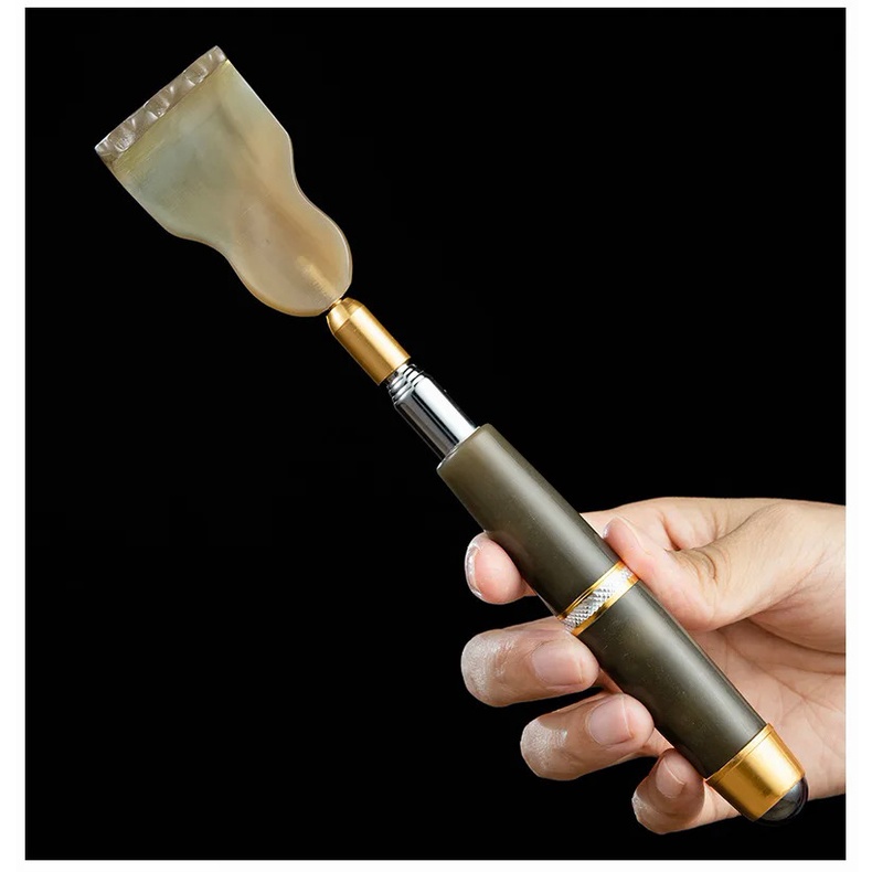 Back Scratcher Telescopic Scratching Backscratcher Massage Head ...