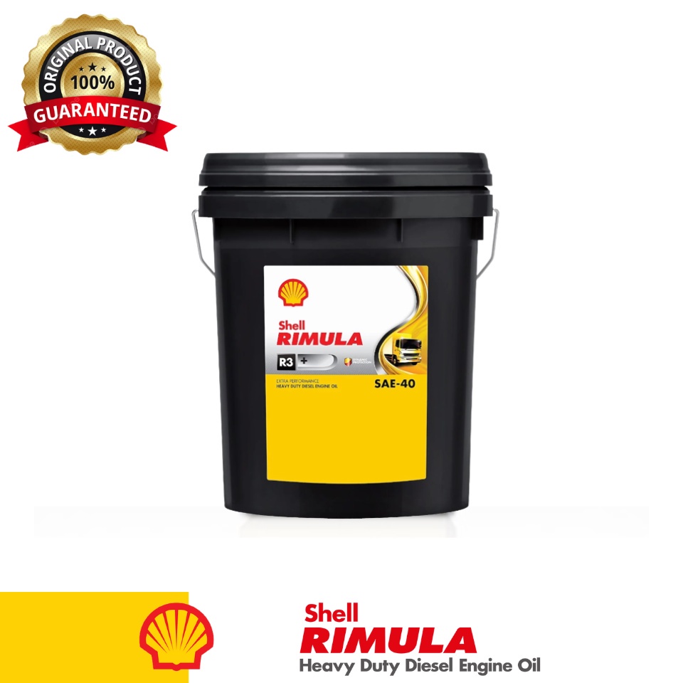 Original (Pasaran Malaysia) 550044348 SHELL RIMULA R3+ 40 INDUSTRIAL ...