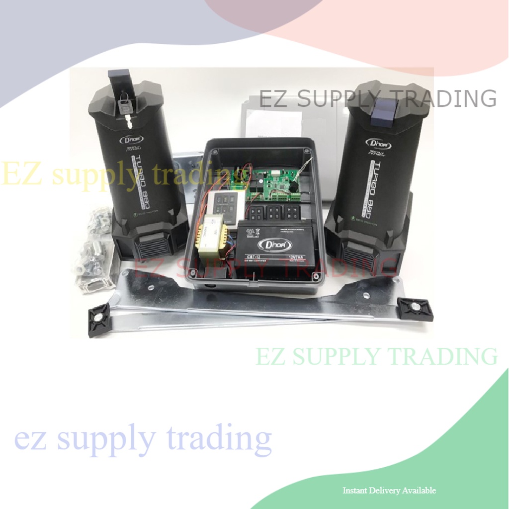 LIVE Dnor Turbo 880 Autogate Automation for Swing & Folding Gate (Full ...