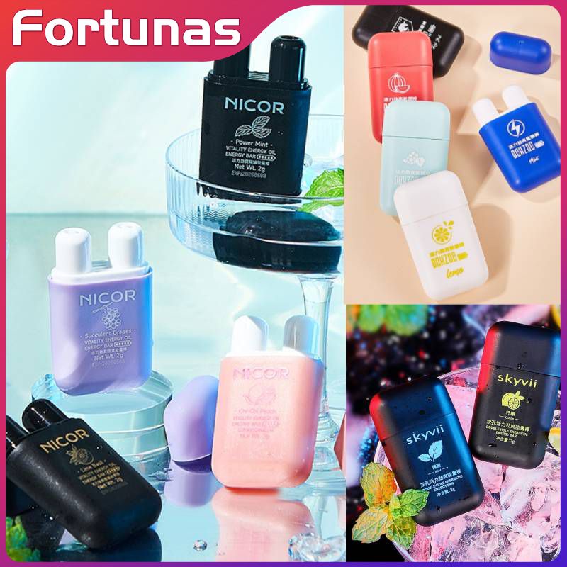 Nicor Cleansing Nasal Herbal Box Essential Double Hole Energy Bar ...