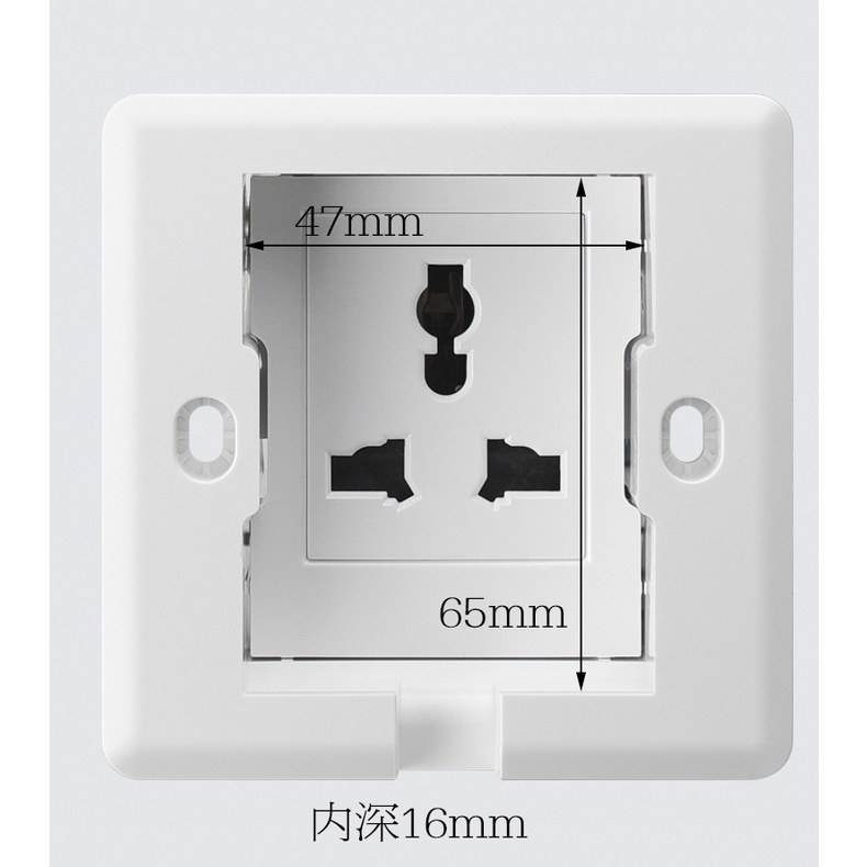 Multifunctional Three-Hole Socket British Standard American Standard ...