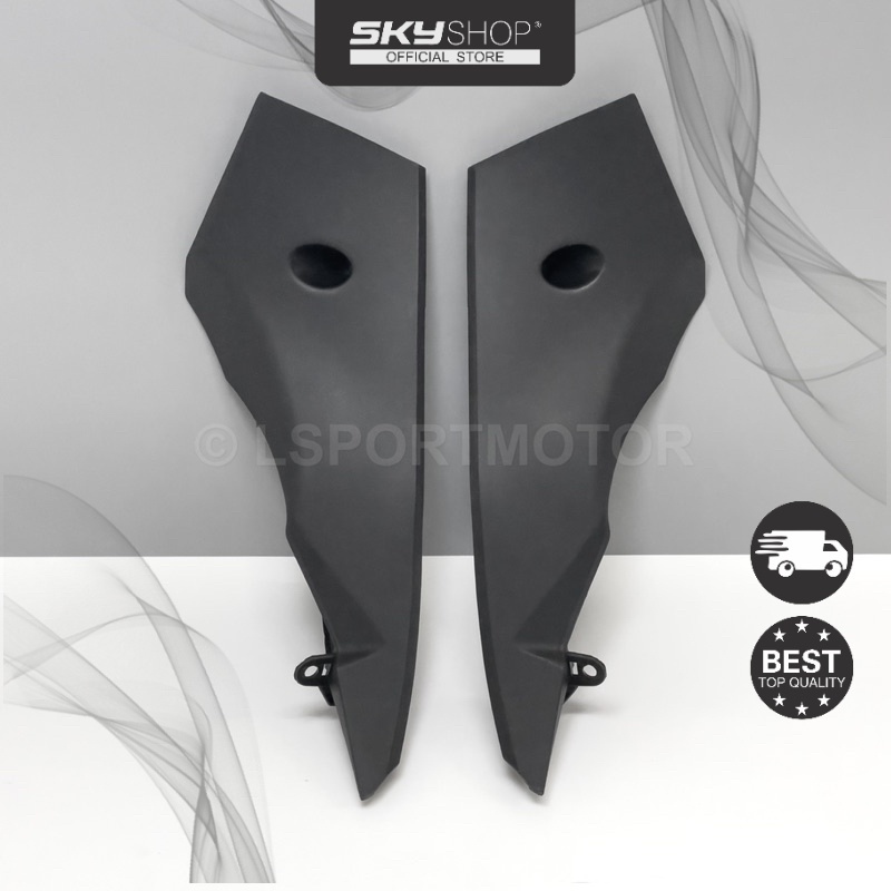 YAMAHA LC135-NEW AIR GUIDE (MATTE BLACK) R/L 55C-F137U/V-00 LC NEW V2 ...