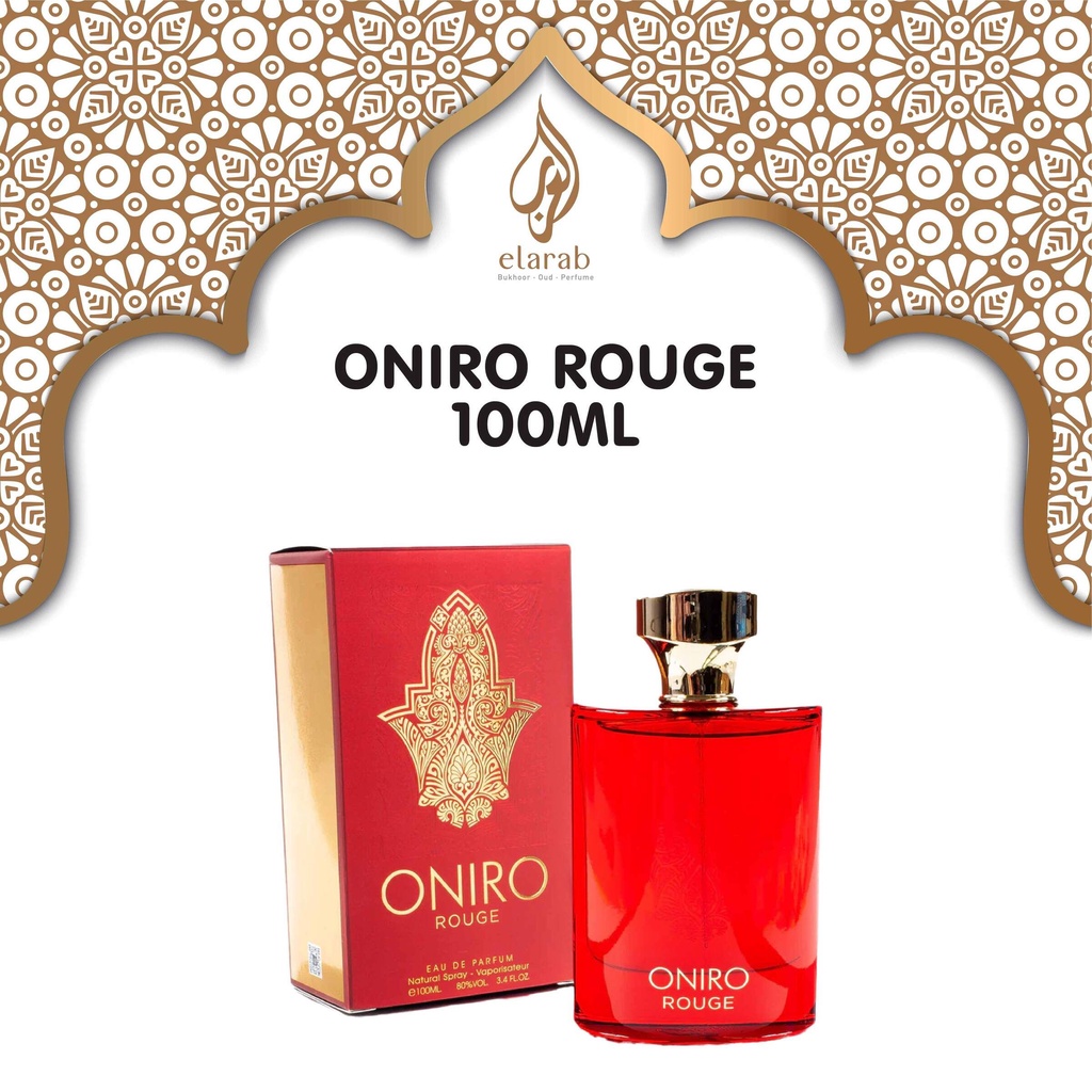 ONIRO ROUGE PERFUME 100ML | Shopee Malaysia