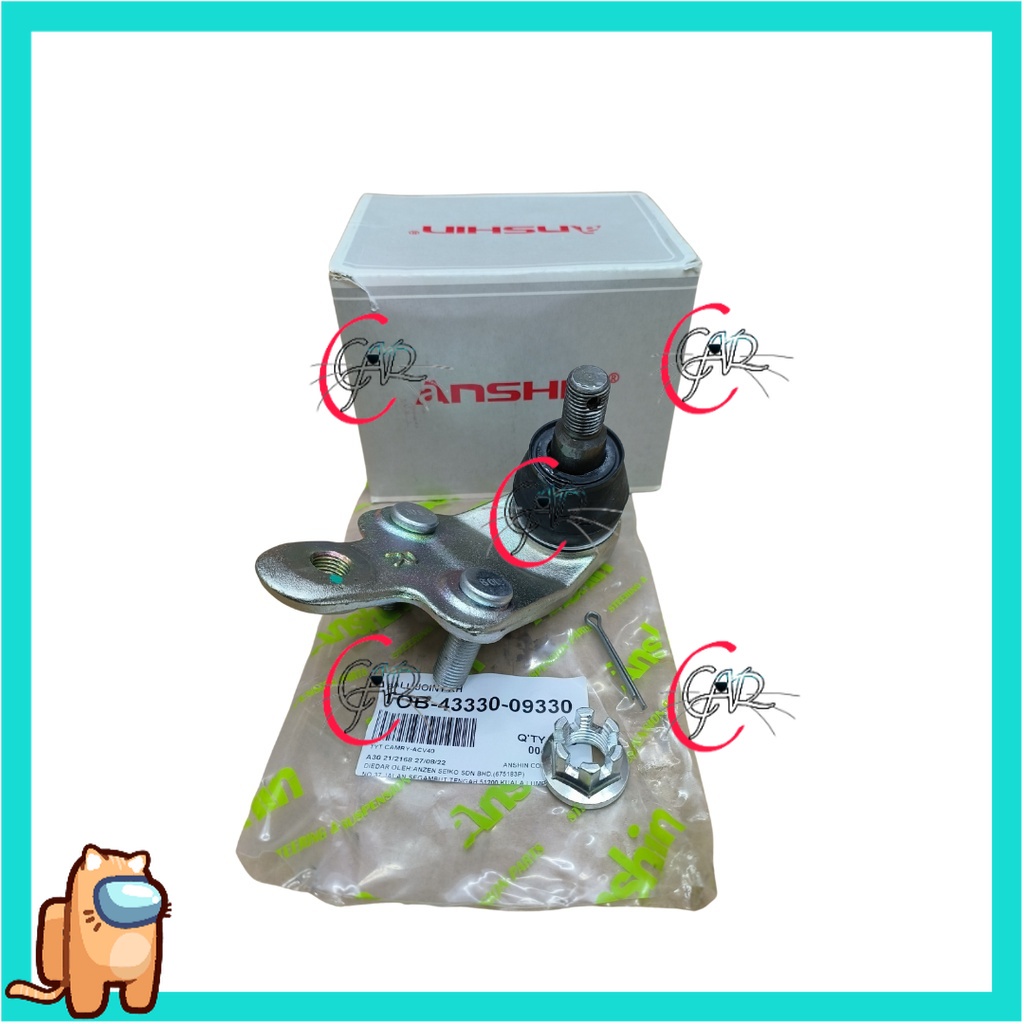 (ANSHIN JAPAN) LOWER ARM BALL JOINT (@1PC) TOYOTA CAMRY ACV40 ACV41 ACV50 ASV50 ASV51 | Shopee ...