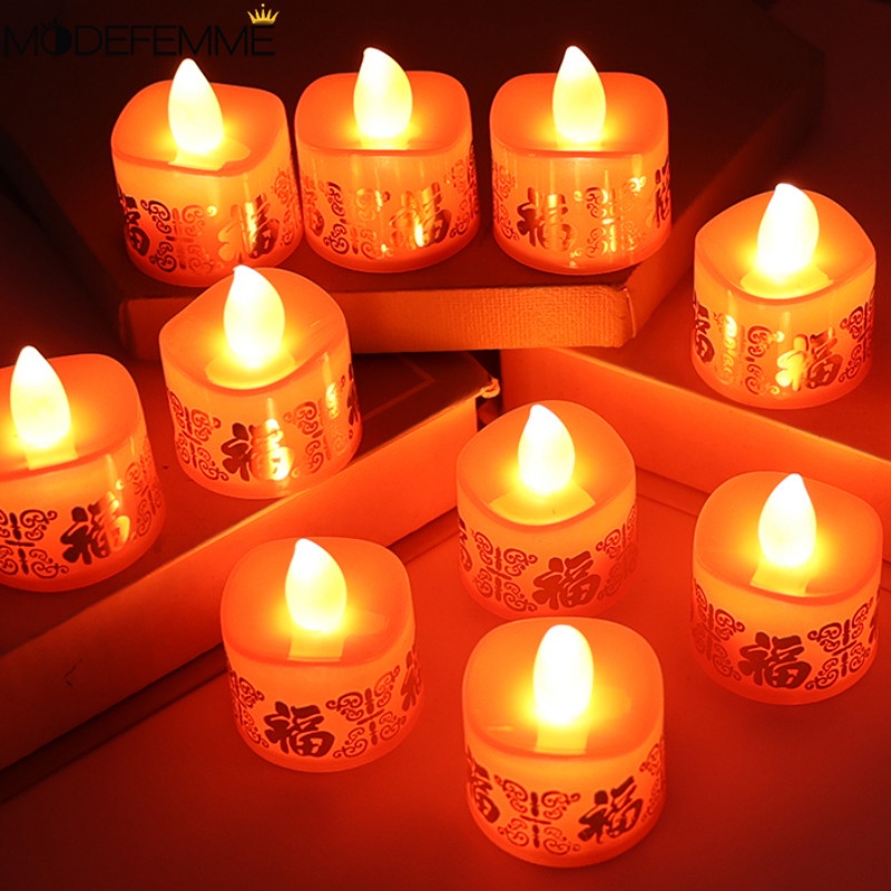 [ Featured ] Chinese New Year Blessing Lamps / Battery Powered LED ...