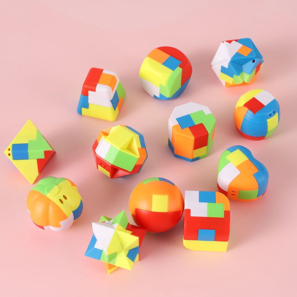 Luban Lock Kongming Lock Plastic Creative Assembly Early Childhood ...