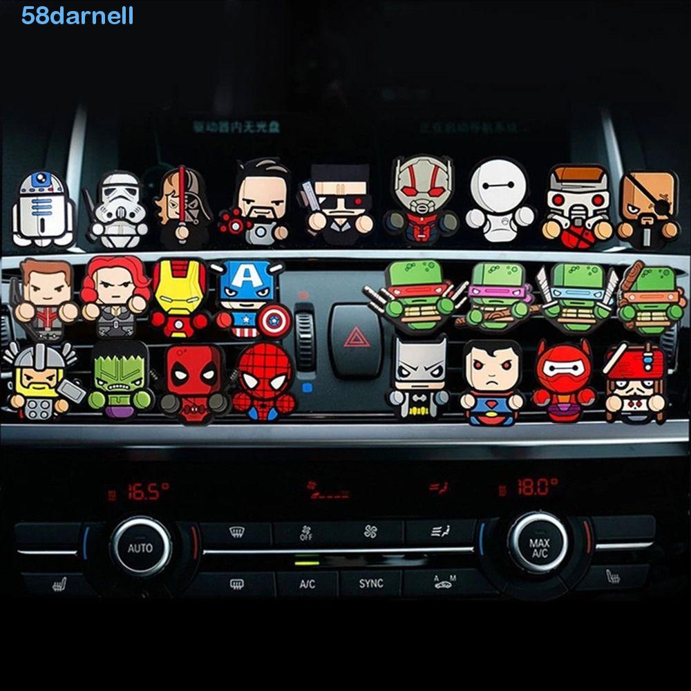 DARNELL Air Freshener Car Accessories Car Styling Spider Man Captain ...
