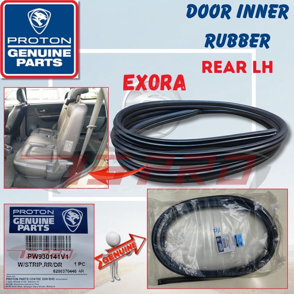 Proton Exora Genuine Door Rubber Weatherstrip Getah Pintu (Inner/Body ...