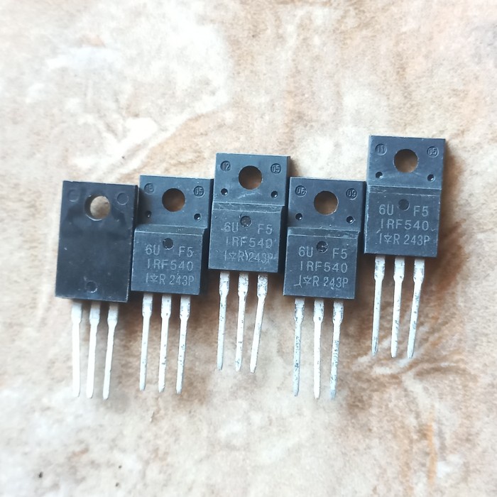 Mosfet IRF540 fet irf540n irf 540 transistor TR 540N | Shopee Malaysia