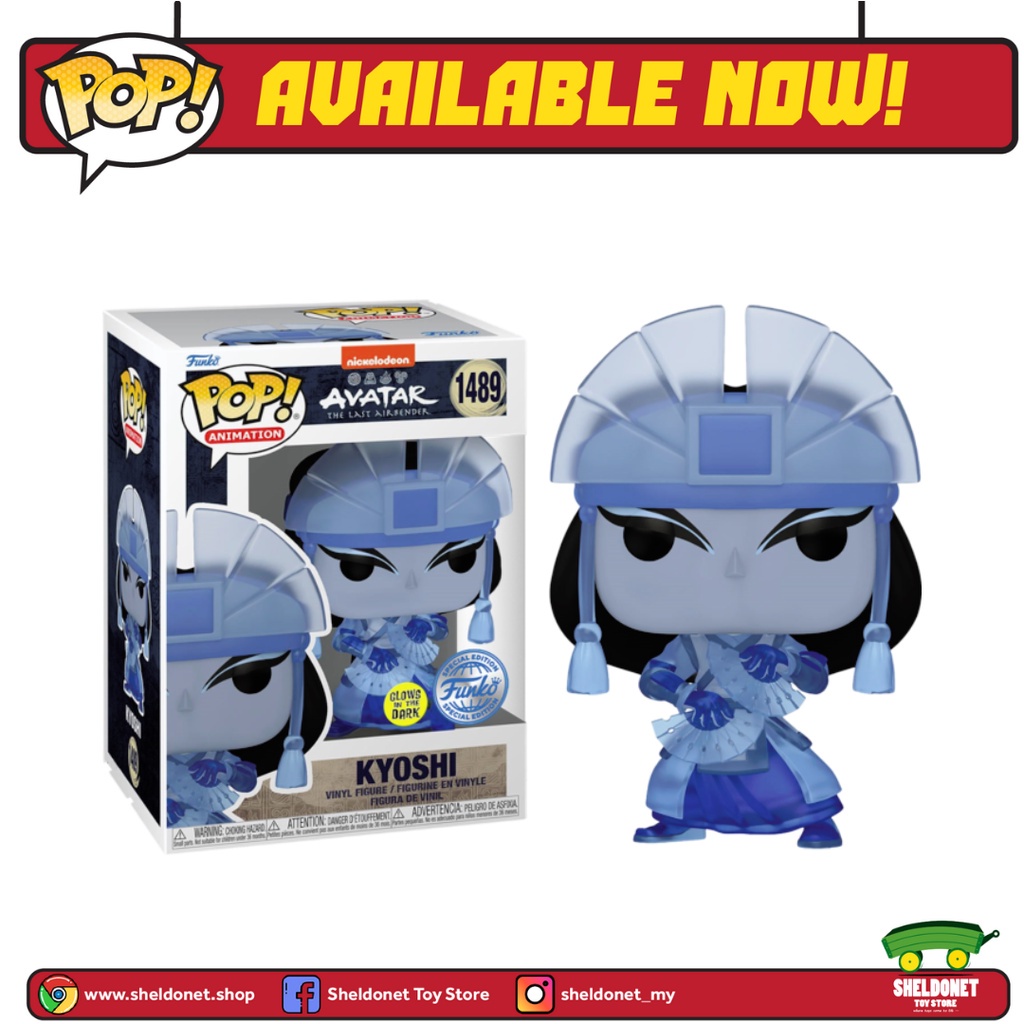 Funko Pop! Animation: Avatar: The Last Airbender - Avatar Kyoshi Spirit ...