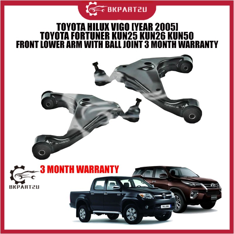 TOYOTA HILUX VIGO [YEAR 2005] TOYOTA FORTUNER KUN25 KUN26 KUN50 FRONT ...