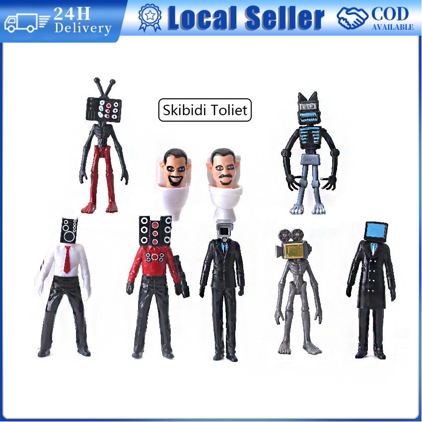 Game Spoof New Figure Skibidi Toilet Toilet Man Vs Monitor Photographer ...