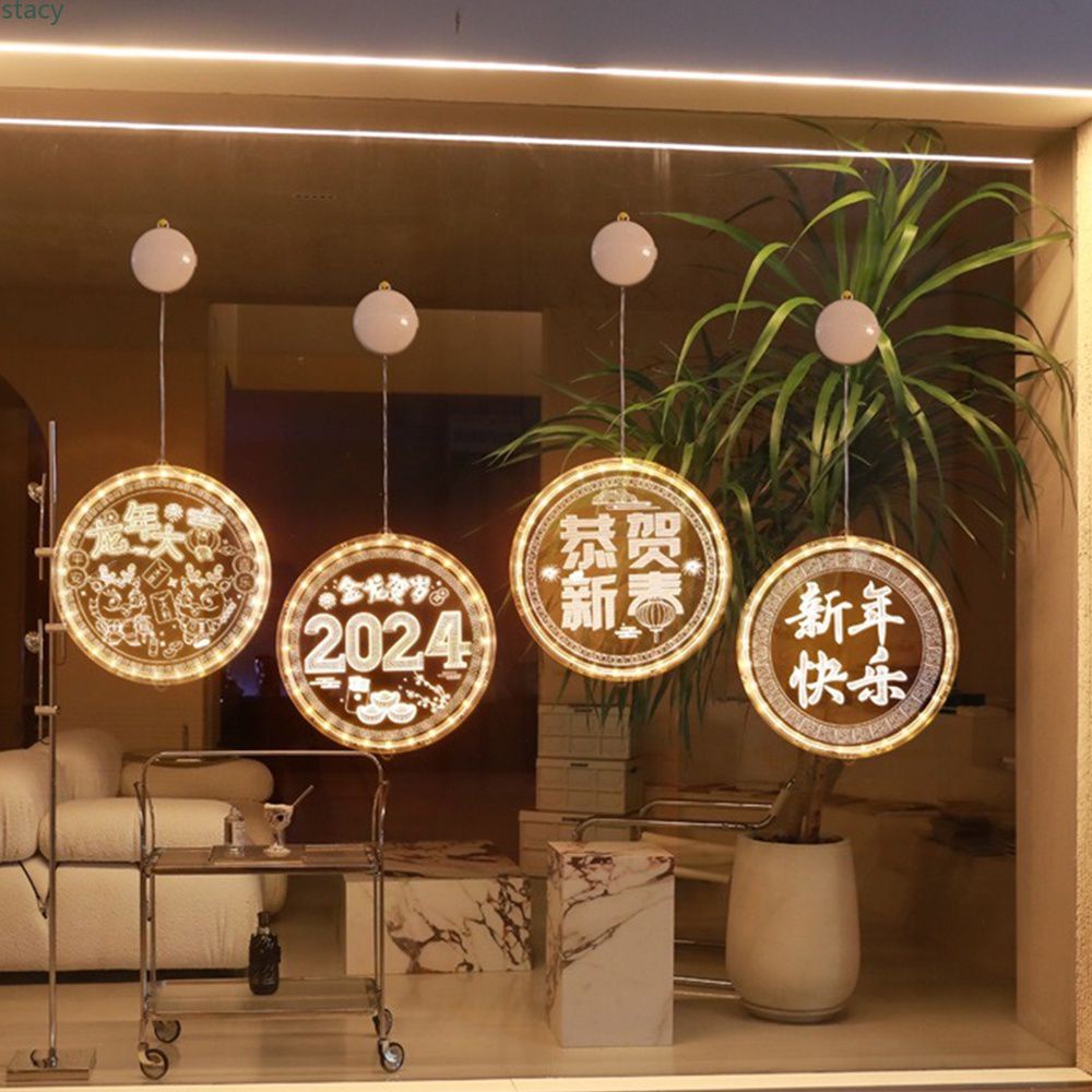 【In delivery】 Chinese New Year Decoration Cny 2024 Led Lantern Light ...