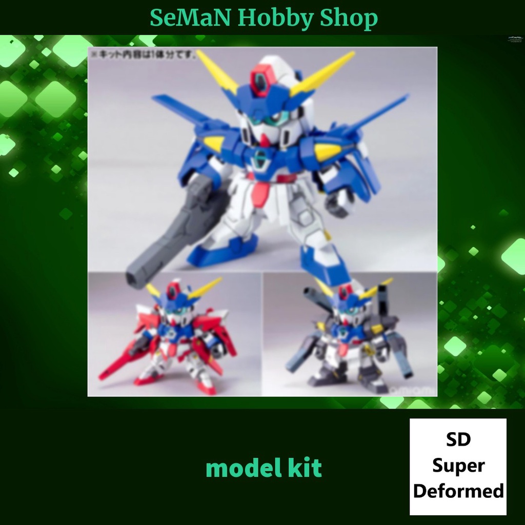 SD BB Super Deformed Age-3 Normal/Orbital/Fortress 372 GD Plastic Model ...