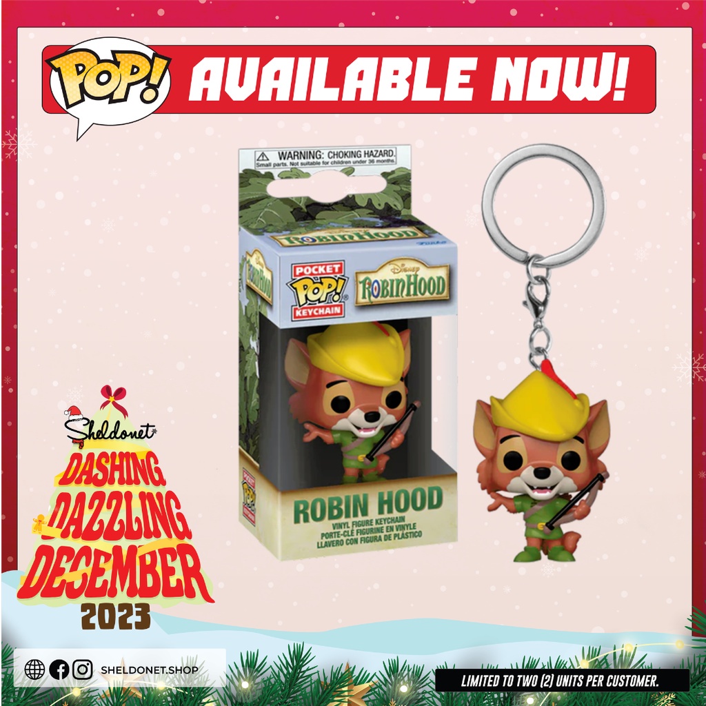 Funko Pocket Pop! Keychain: Robin Hood - Robin Hood | Shopee Malaysia
