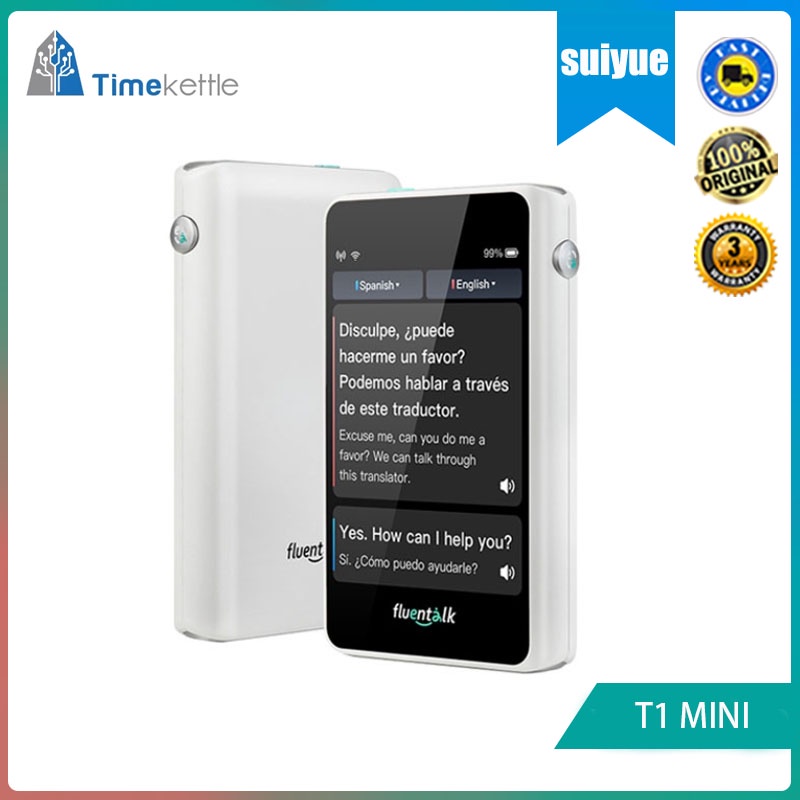 Timekettle T1 MINI Smart Translator Handheld One-click translation ...