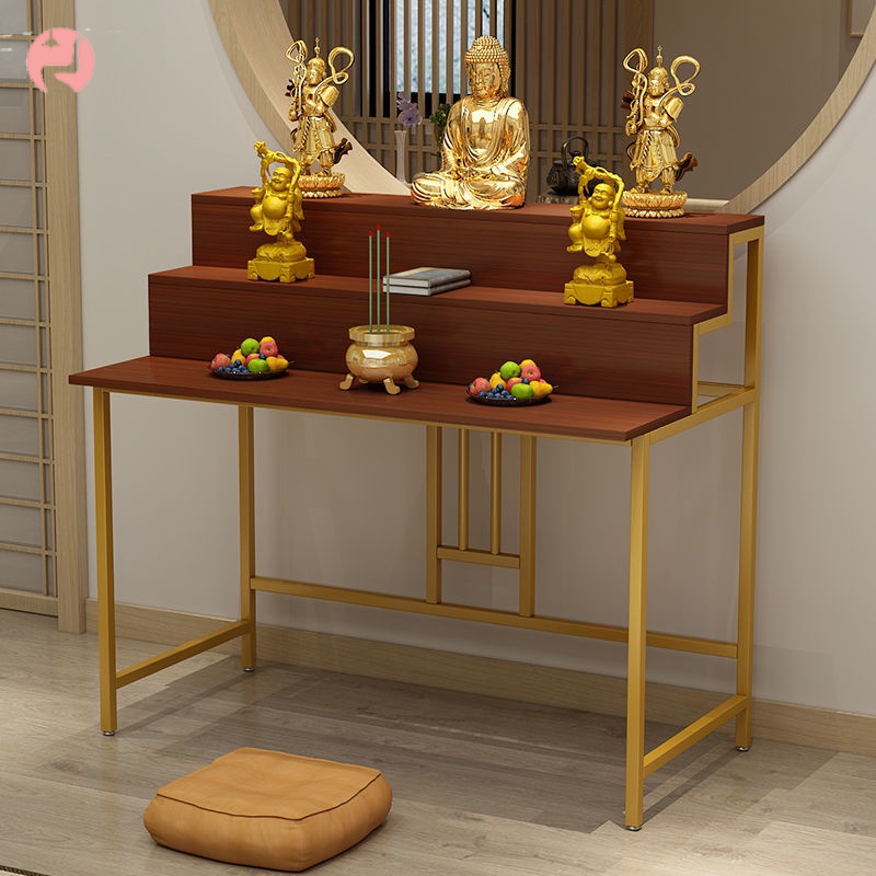 3-Tier Buddhist Altar Shelf-Multi-Level Offering Table Incense Stand ...