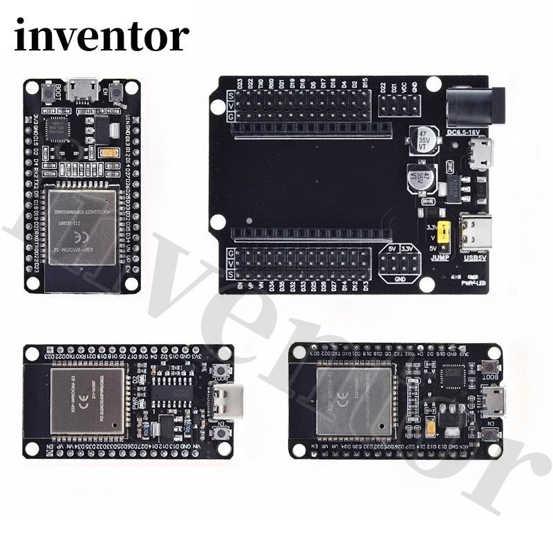 ESP32 Development Board CP2102 CH340C WiFi+Bluetooth Ultra-Low Power ...