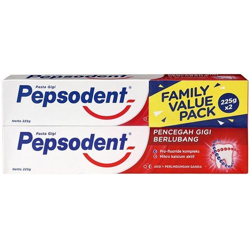 Pepsodent Cavity Fighter Toothpaste Value Pack 2 x 225g | Shopee Malaysia