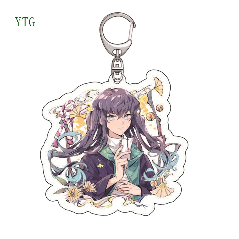 Demon Slayer: Kimetsu No Yaiba Acrylic Keychain Tanjiro Nezuko Genya ...