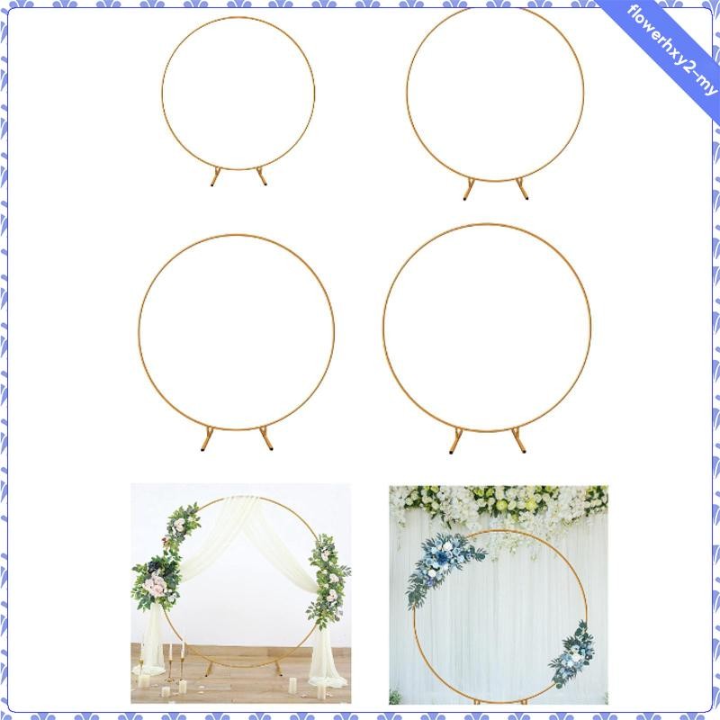 [FlowerhxyaeMY] Round Balloon Arch Detachable Circle DIY Assembly ...