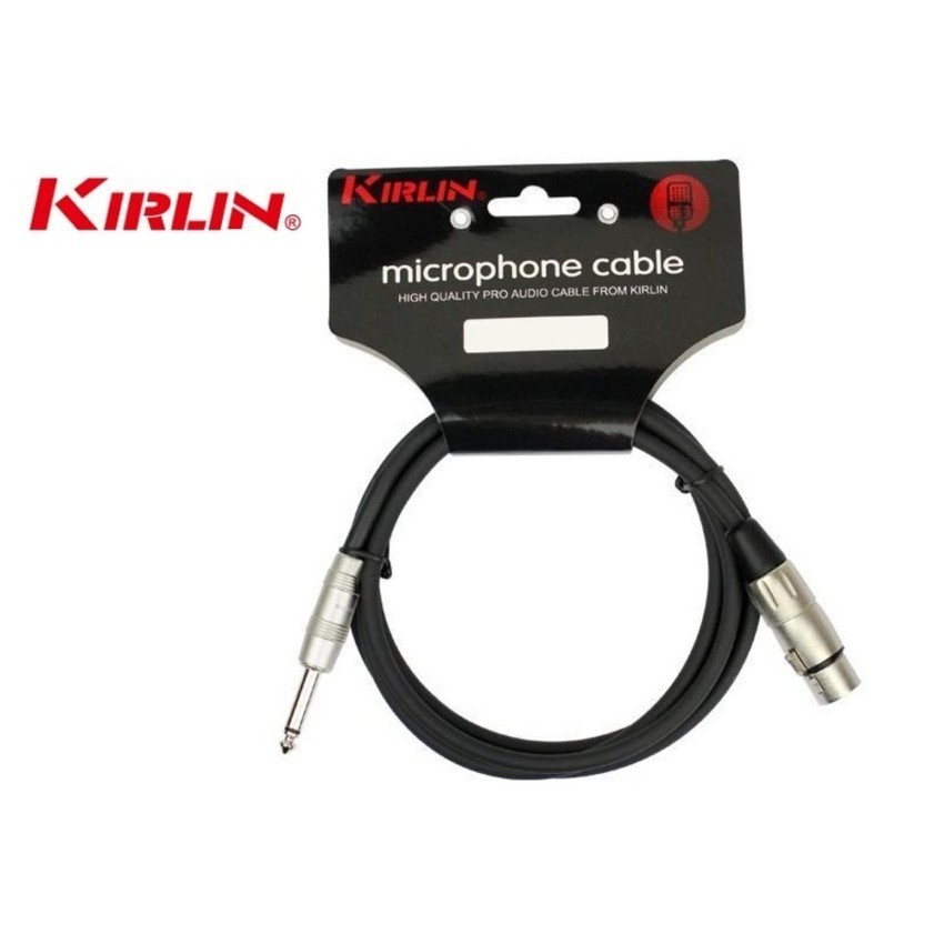 KIRLIN XLR Female to 6.3mm Mono Plug Patch Cable - 5/10/20 meter ...