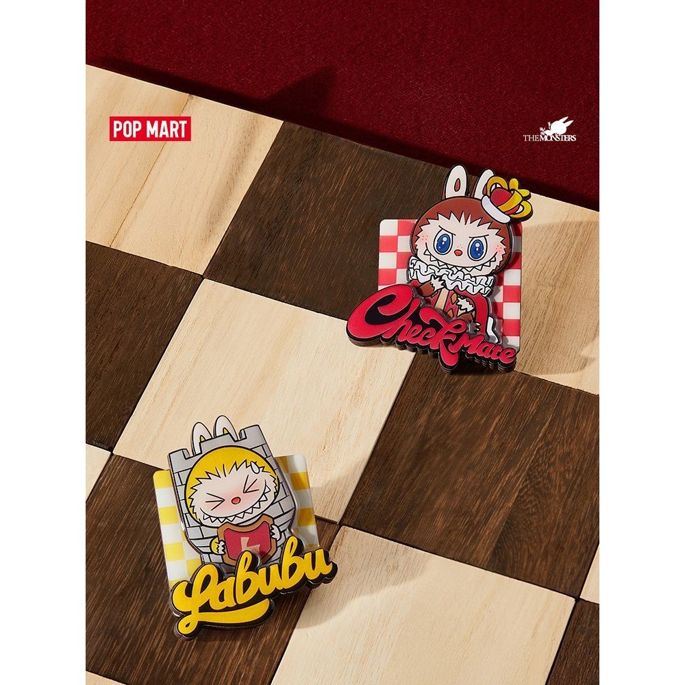 POPMART THE MONSTERS Chess Adventure Series Blind Box Refrigerator ...