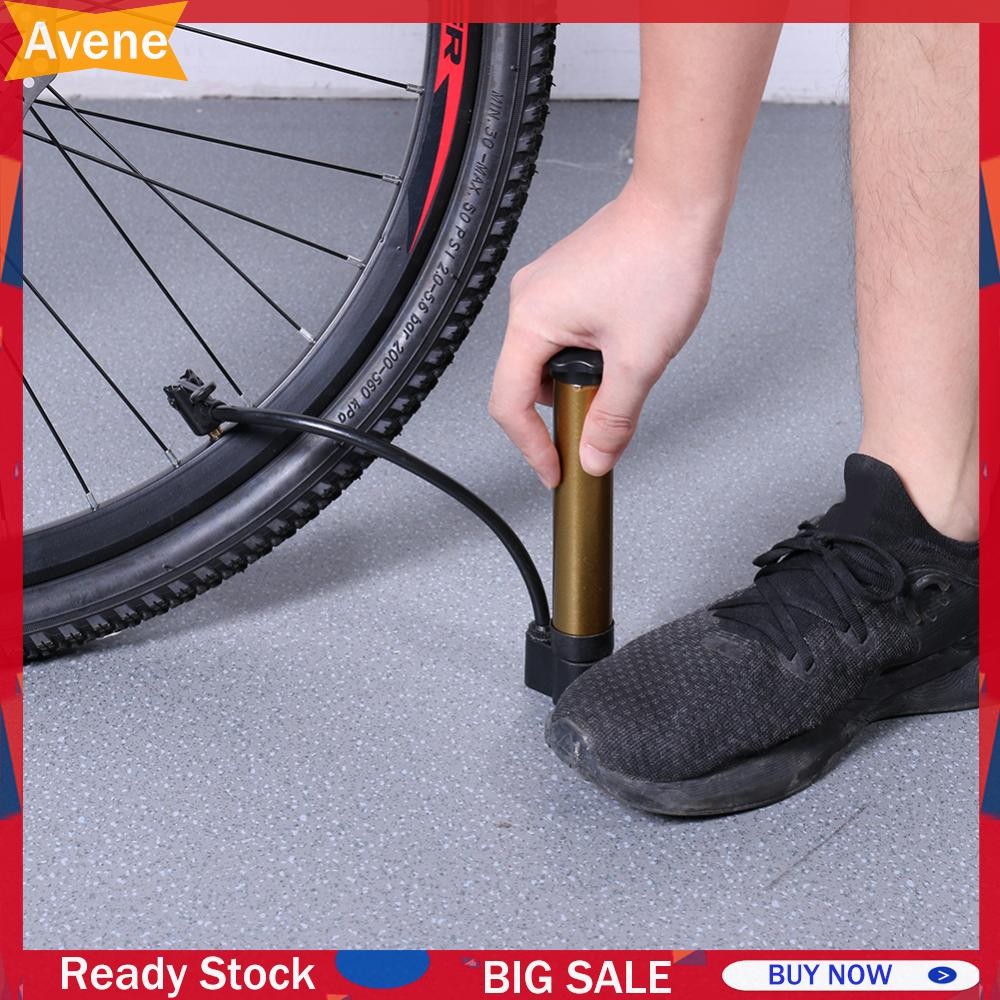 Bicycle Pump Inflator Portable Manual Pump Air Inflator for Bike ...