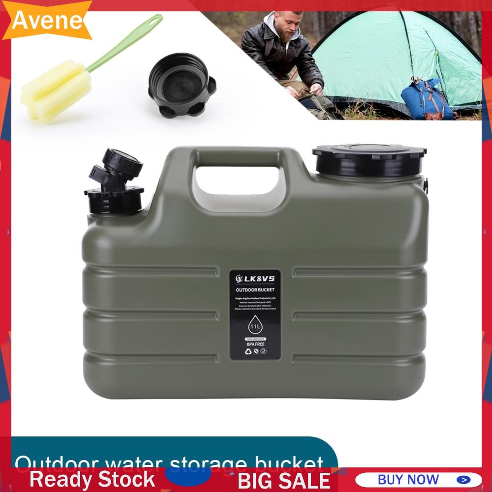 3 Gallon Water Container BPA Free Portable Camping Water Jug Water ...