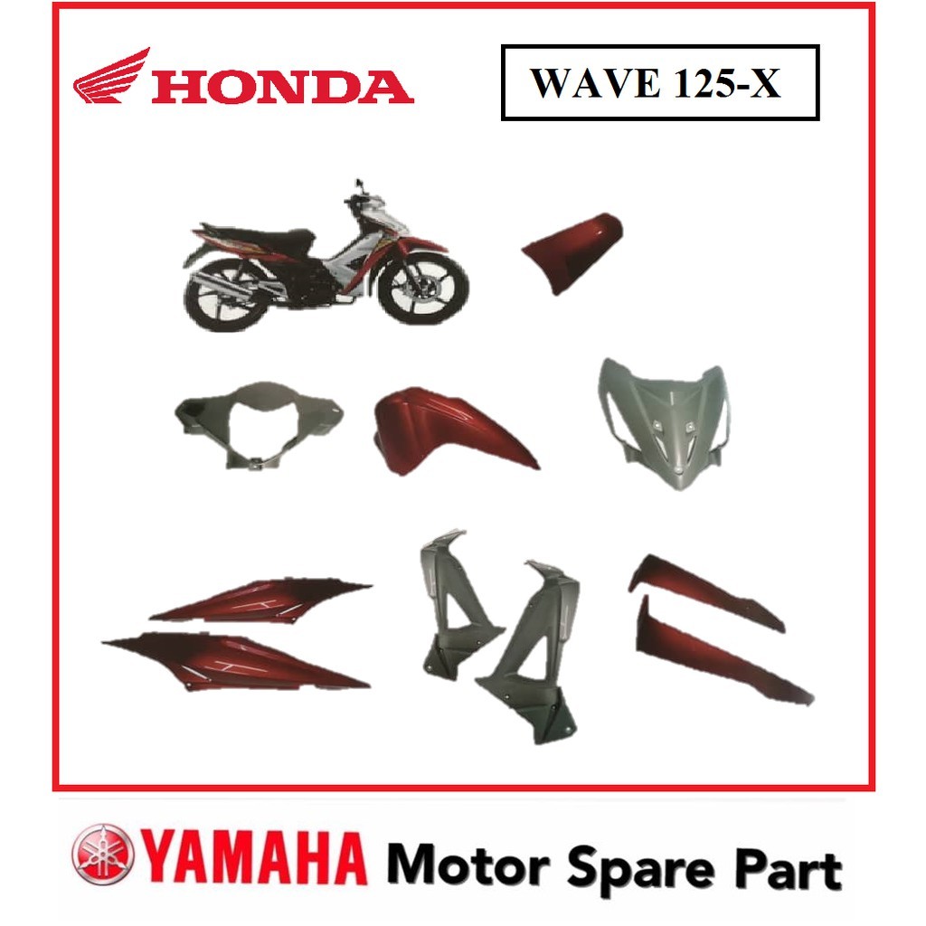 HONDA WAVE125 X WAVE125-X WAVE125X COVERSET COVER SET HLD LOCAL ...