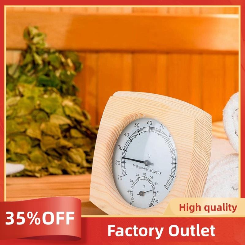 1 Piece Digital Sauna Thermometer with Metal Dial and Hydrometer ...
