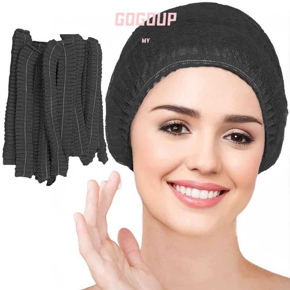 GOGUVO 100pcs Hair Cover for Wig, Black 21in Double Tendons Hair ...