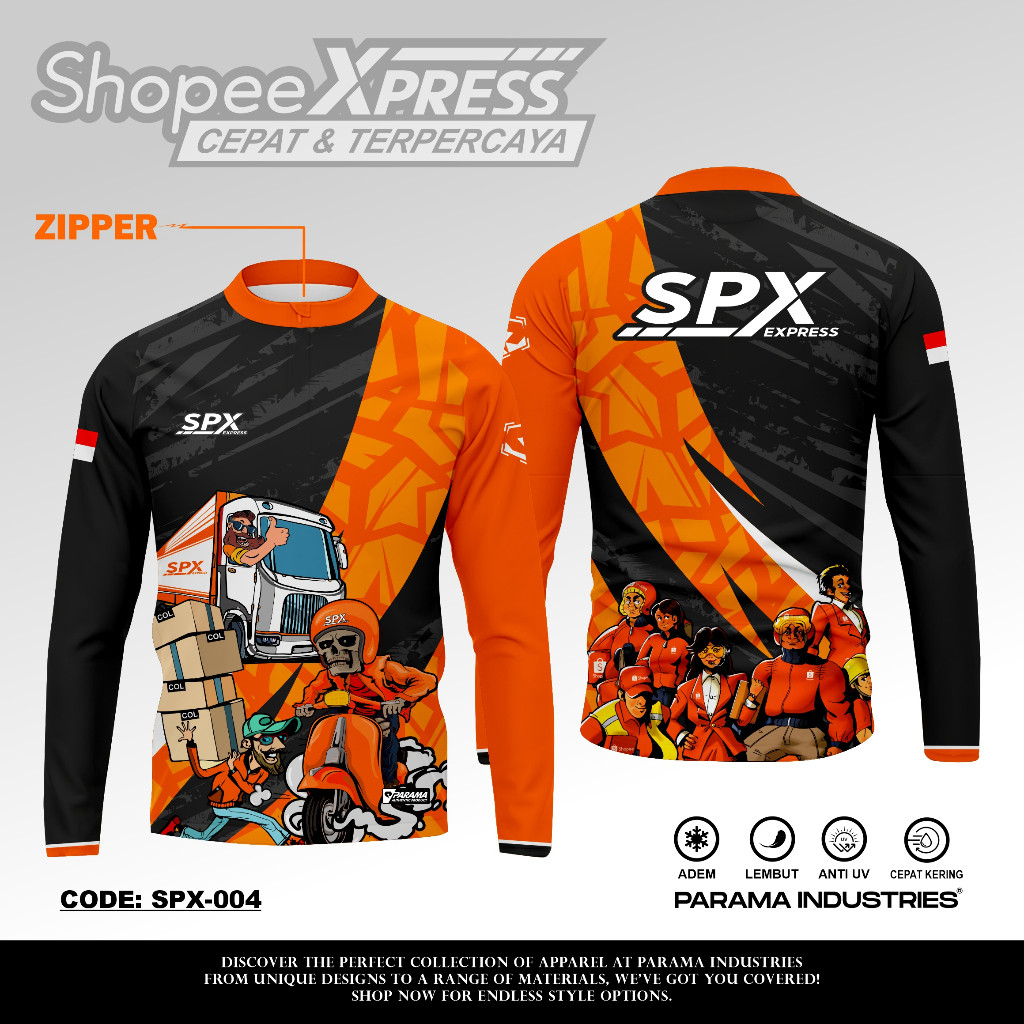 Shopee Spx Expresst Shirt Microfiber Jersey Limited Edition | Shopee ...