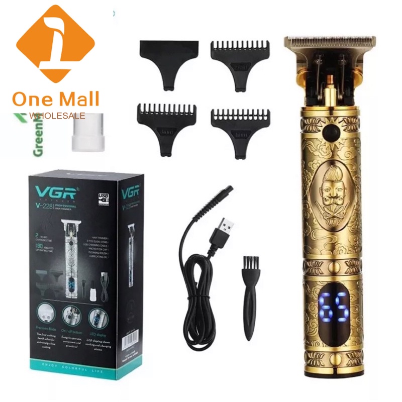 Mesin Rambut Professional Electric Hair Trimmer ORIGINAL VGR V-228 ...