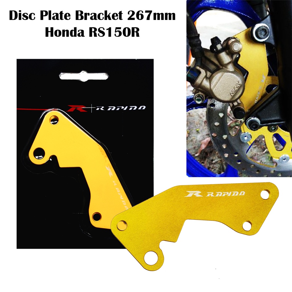 Disc Plate Bracket 267mm for Honda RS150R RS150 | Shopee Malaysia