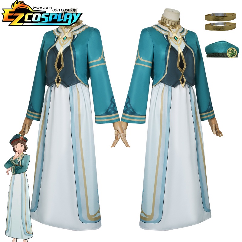 Game Genshin impact The Akademiya Uniform Cosplay Man Woman Costume Wig ...