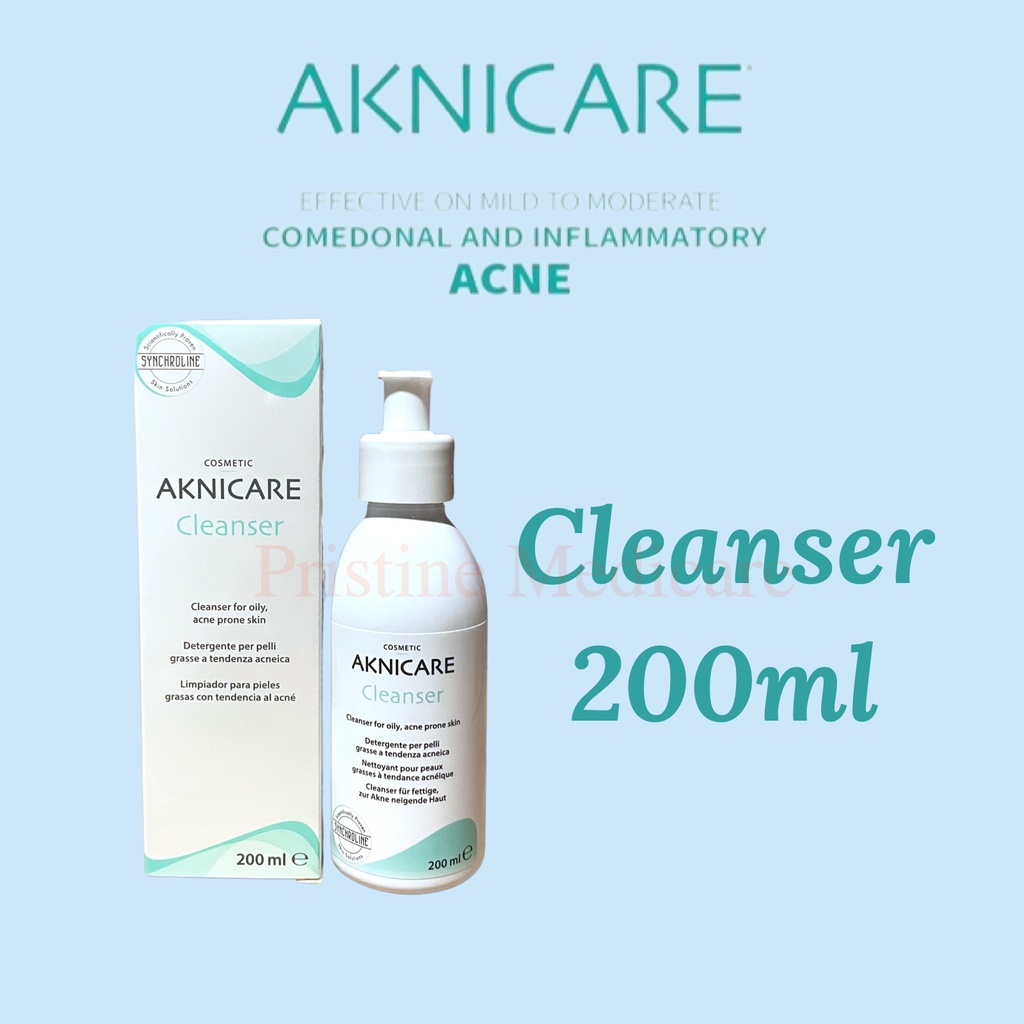 Aknicare Cleanser 200ml (Oily Sensitive Acne Prone Skin) | Shopee Malaysia